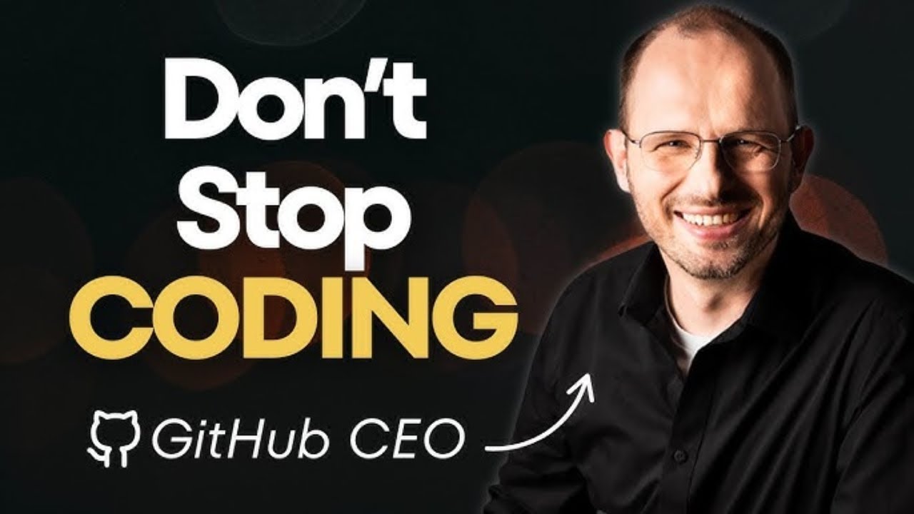 Don’t Learn to Code Is WRONG   GitHub CEO Thomas Dohmke