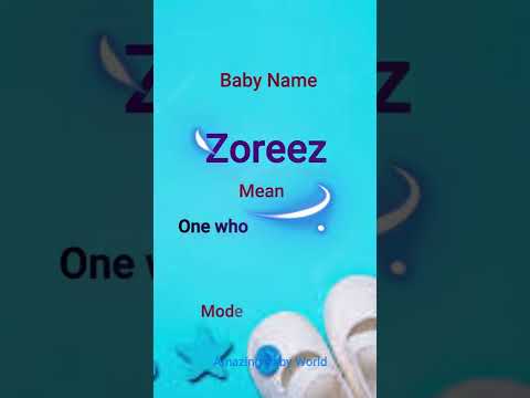 Zoreez Name Meaning | Modern Boy Names | Amazing Baby World| #Shorts #boynames #babynames