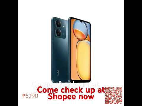 BUY NOW AT SHOPEE PH https://invl.io/clla55h Check out **Redmi_ 13C 4+128G Brand New and #shoppe