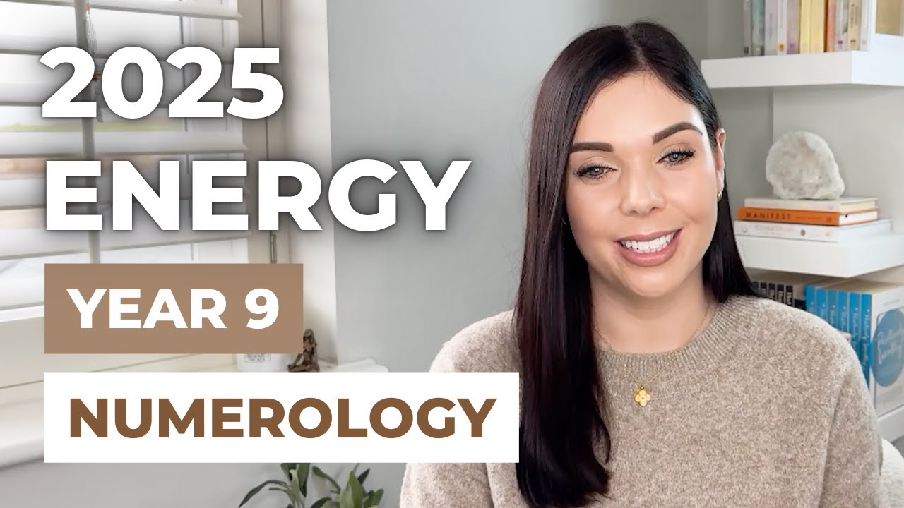 YEAR 9 ENERGY: 2025 NUMEROLOGY ENDING CYCLES & NEW BEGINNINGS | Law of Attraction