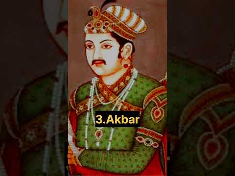 Top 6 Sultans of Mughal Empire #shorts #shortsyoutube #viral #babar #hamayun #shahjahan #top10facts