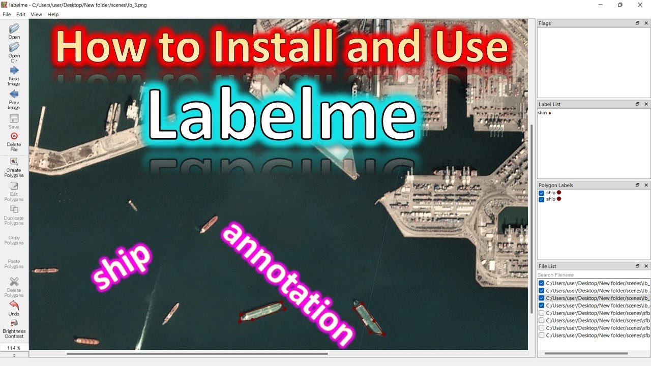 How to Install and Use LabelMe for Image Annotation | Step-by-Step Tutorial for Beginners