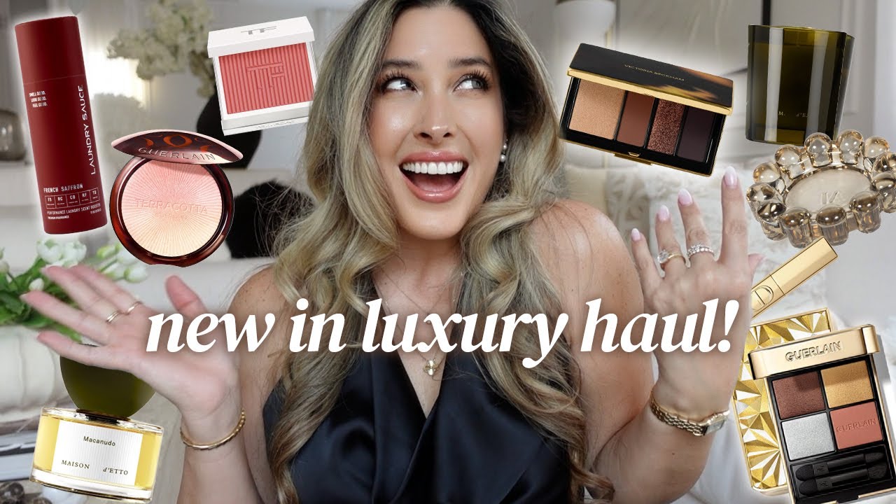 New In Luxury Haul : New Luxury Beauty Releases, Holiday Collections and Home Decor: DIOR, GUERLAIN