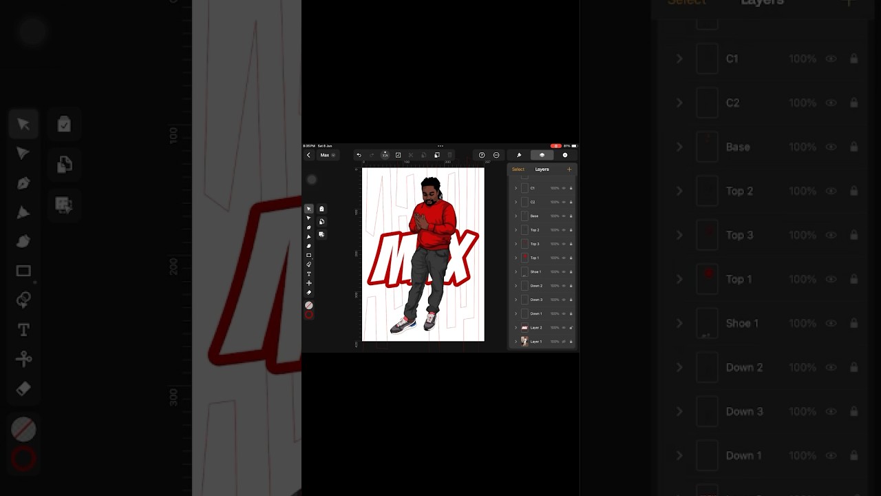Full body custom vector art #art #vectorartwork #illustration