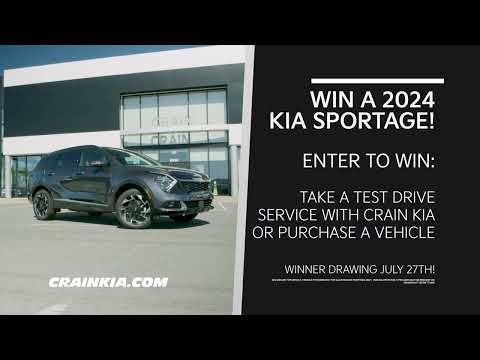 Win a FREE 2024 Kia Sportage at Crain Kia of Sherwood!