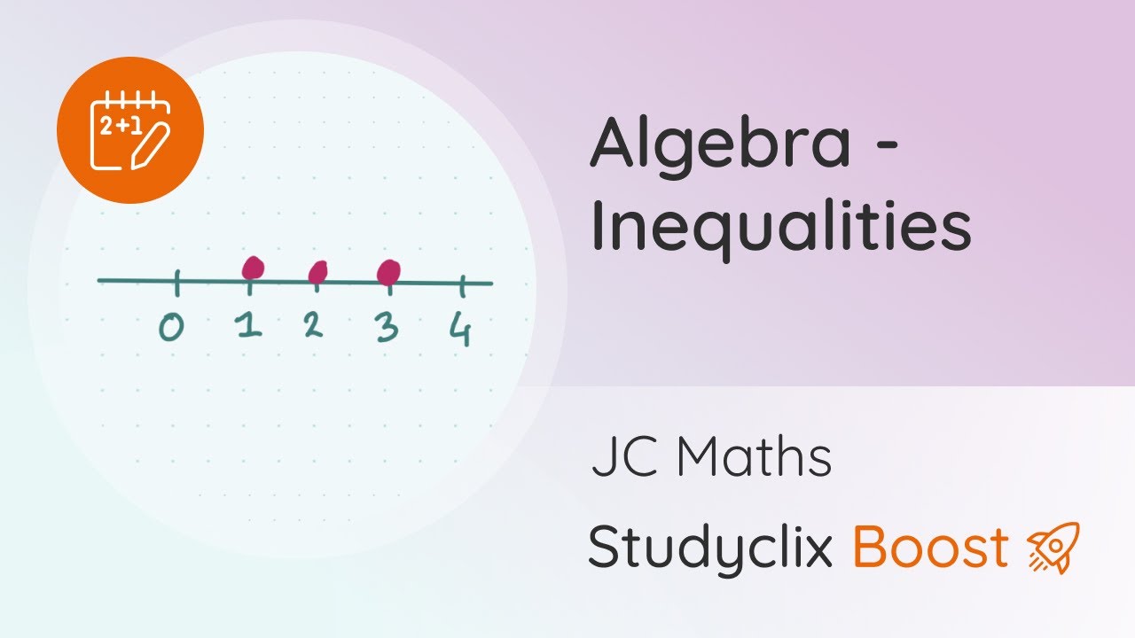 Linear Inequalities, Algebra - Junior Cert Maths | StudyClix Boost