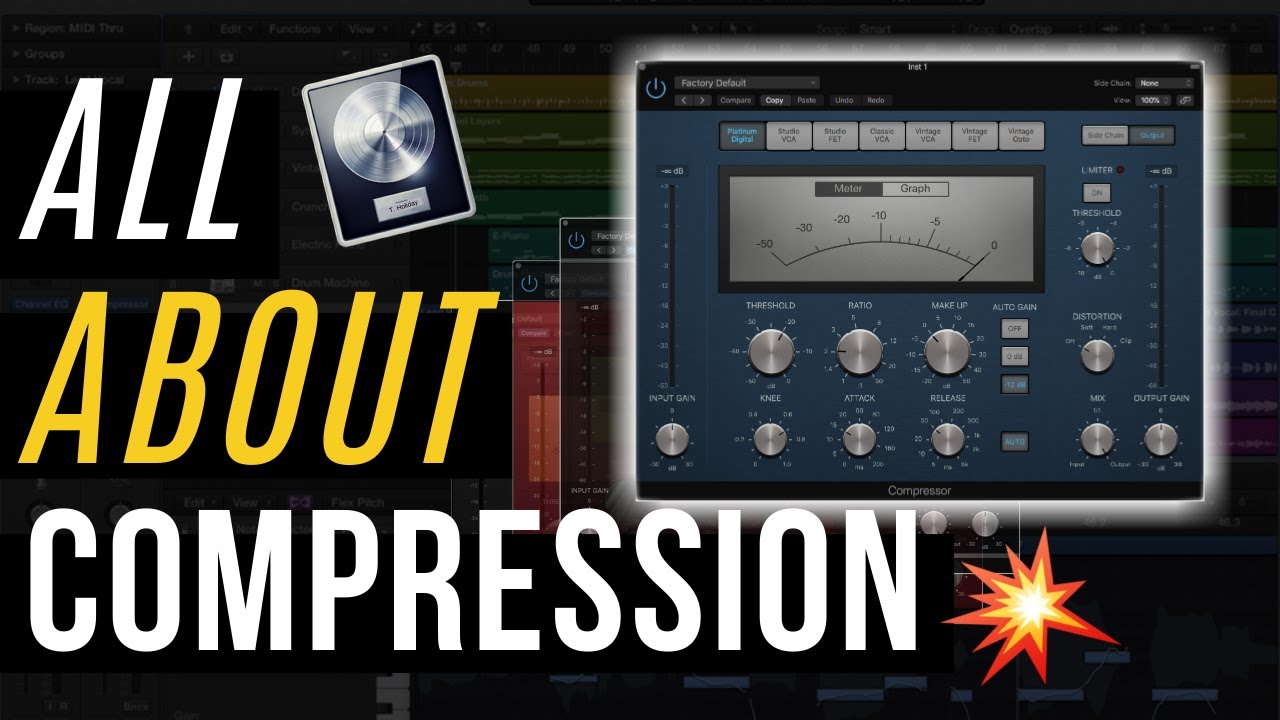 How to Use Compression | Logic Pro X Compressor Tutorial