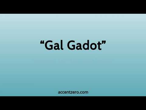 Pronounce "Gal Gadot" - South Korean accent vs. native U.S.