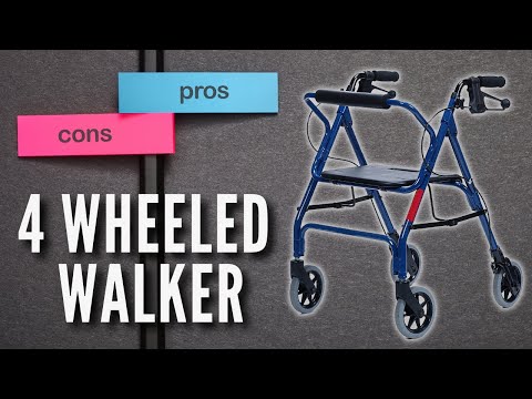 3 Advantages And Disadvantages To The 4-Wheeled Walker