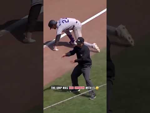 This ump was smooth 😮