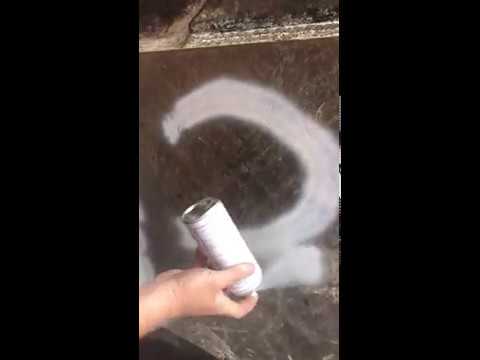 Sherwin white contrast paint upside down spray