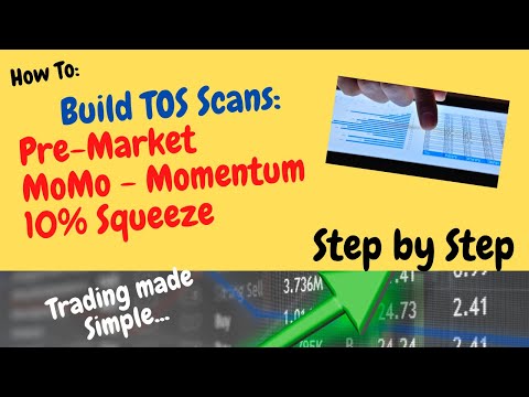 My 3 Favorite FREE Scans for Stocks: Pre-Market, Momentum, and 10% Squeeze