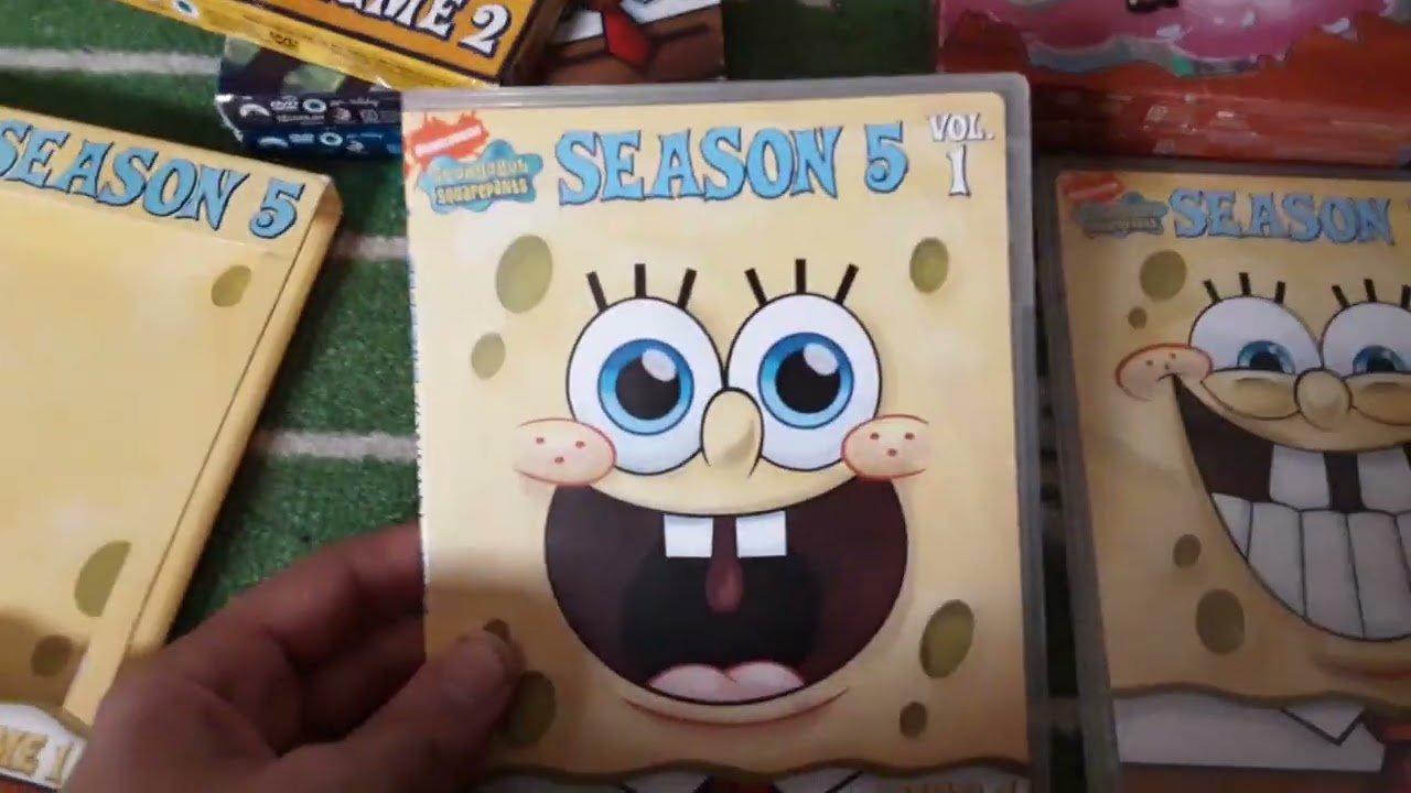Spongebob season 4,5,6 boxsets