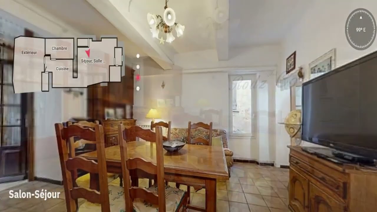 Authentic Village House in Viens with Panoramic View and Outdoor Spaces ...