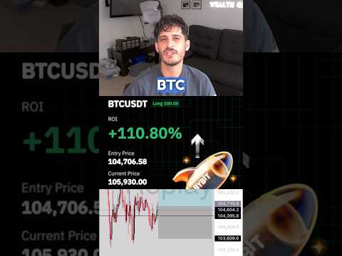 +110% BTC Long Sniped in @WealthGroup #shorts #trading #crypto #bitcoin
