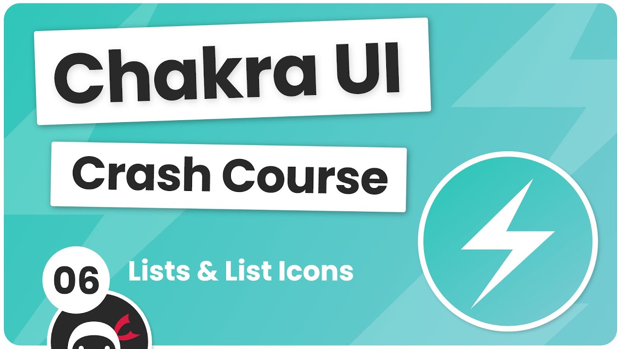 Chakra UI Crash Course #6 - Lists & List Icons