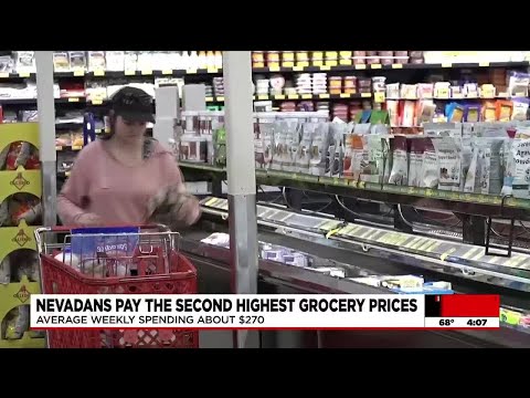 Nevadans pay second-highest average price for groceries