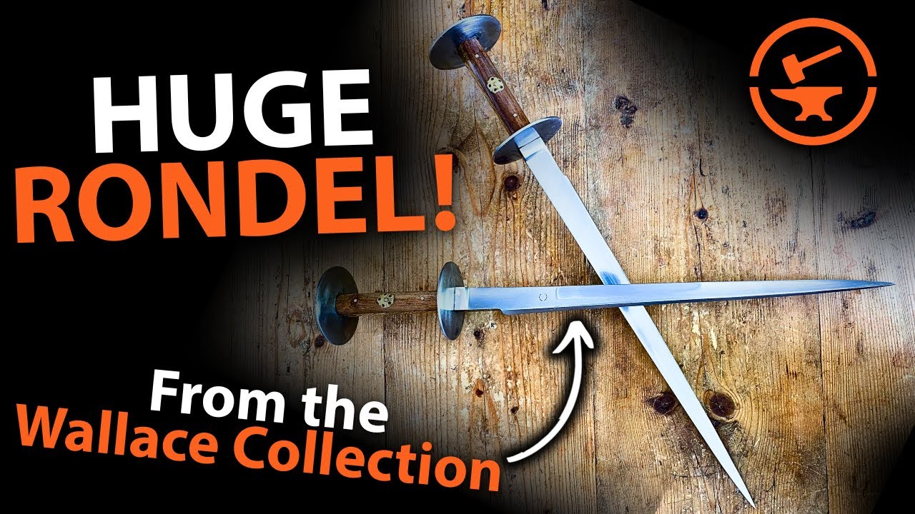 BIG Rondel Replica - Wallace Collection 15th Century A726 Dagger
