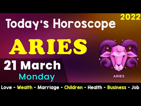 Aries Horoscope for Today | Aj Ka Din Kaisa Rahe Ga | Aaj Ka Din | Daily Horoscope | 21 March 2022