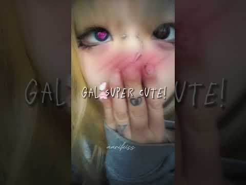 GAL || by Ohayo // aarikiss lyric #lyrics #japan #shorts #viral #gyaru