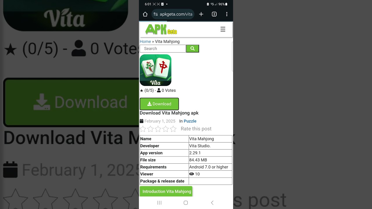 How to Download Vita Mahjong 2.29.1 APK for android