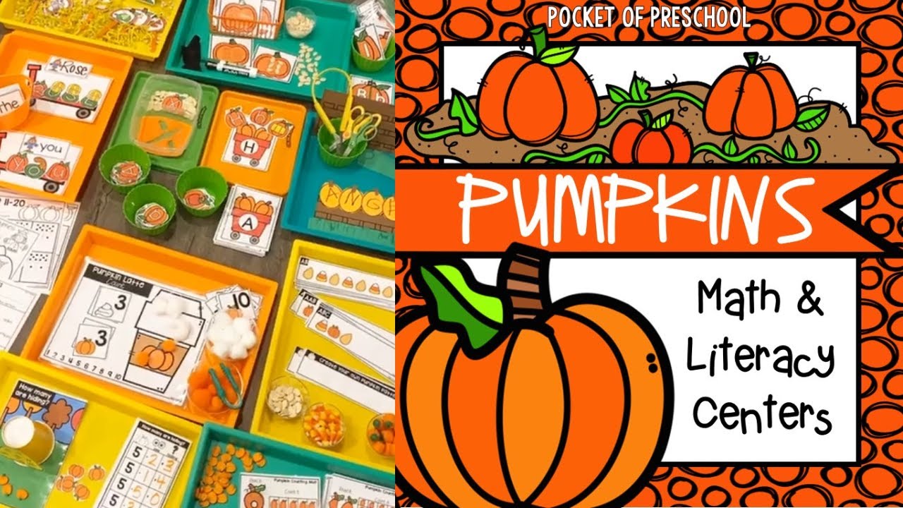 Pumpkin Math & Literacy Unit Preview