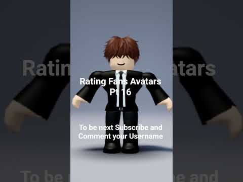 Rating Fans Avatars Pt 16 #rblx #shorts #mm2