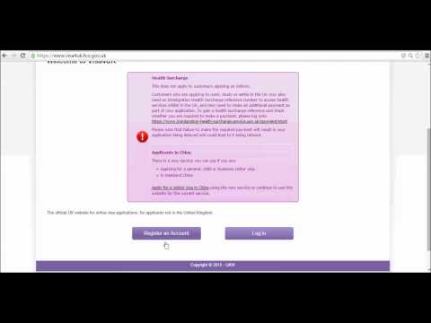 Registering an account for tier 4 visa application made from outside of the UK
