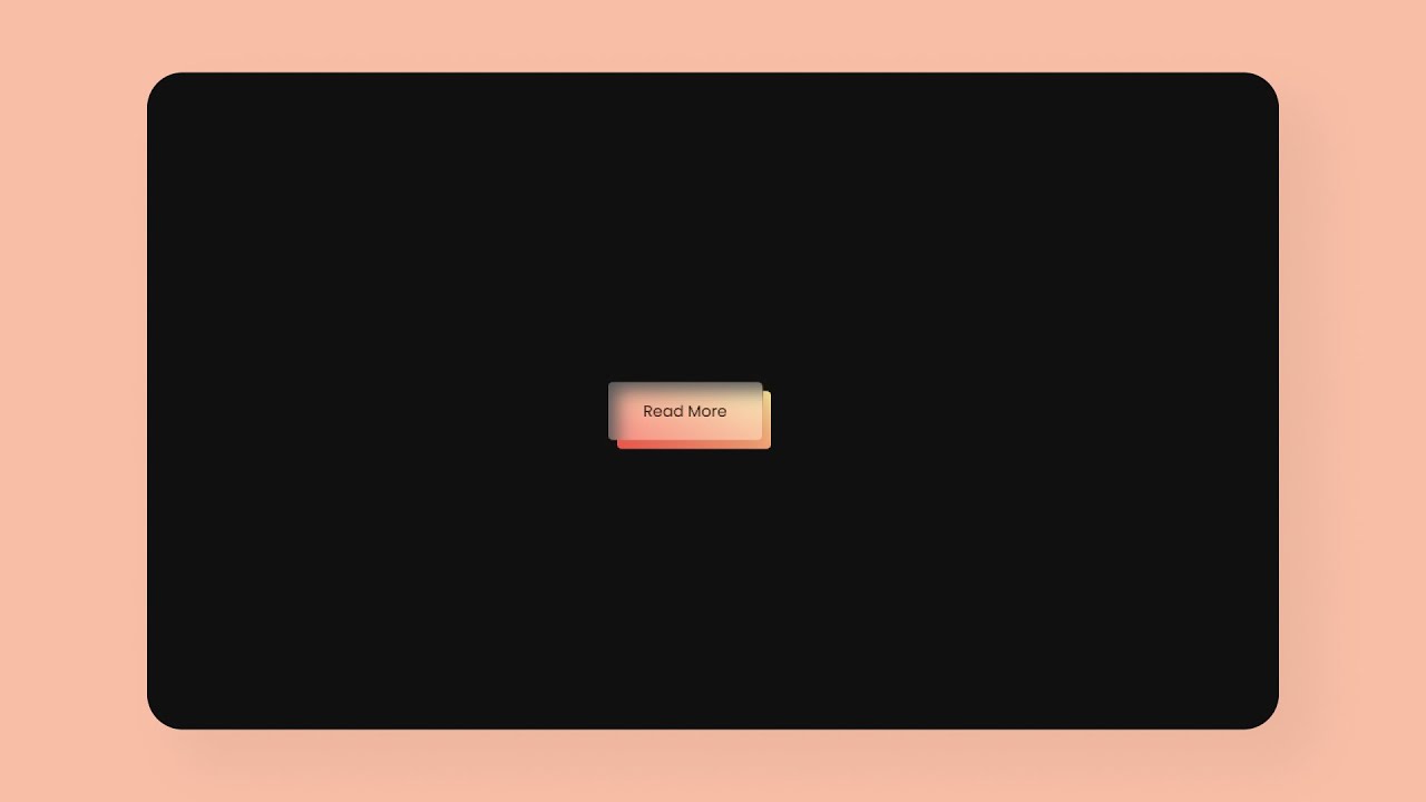 Gradient Button Hover Effect | HTML & CSS tutorial
