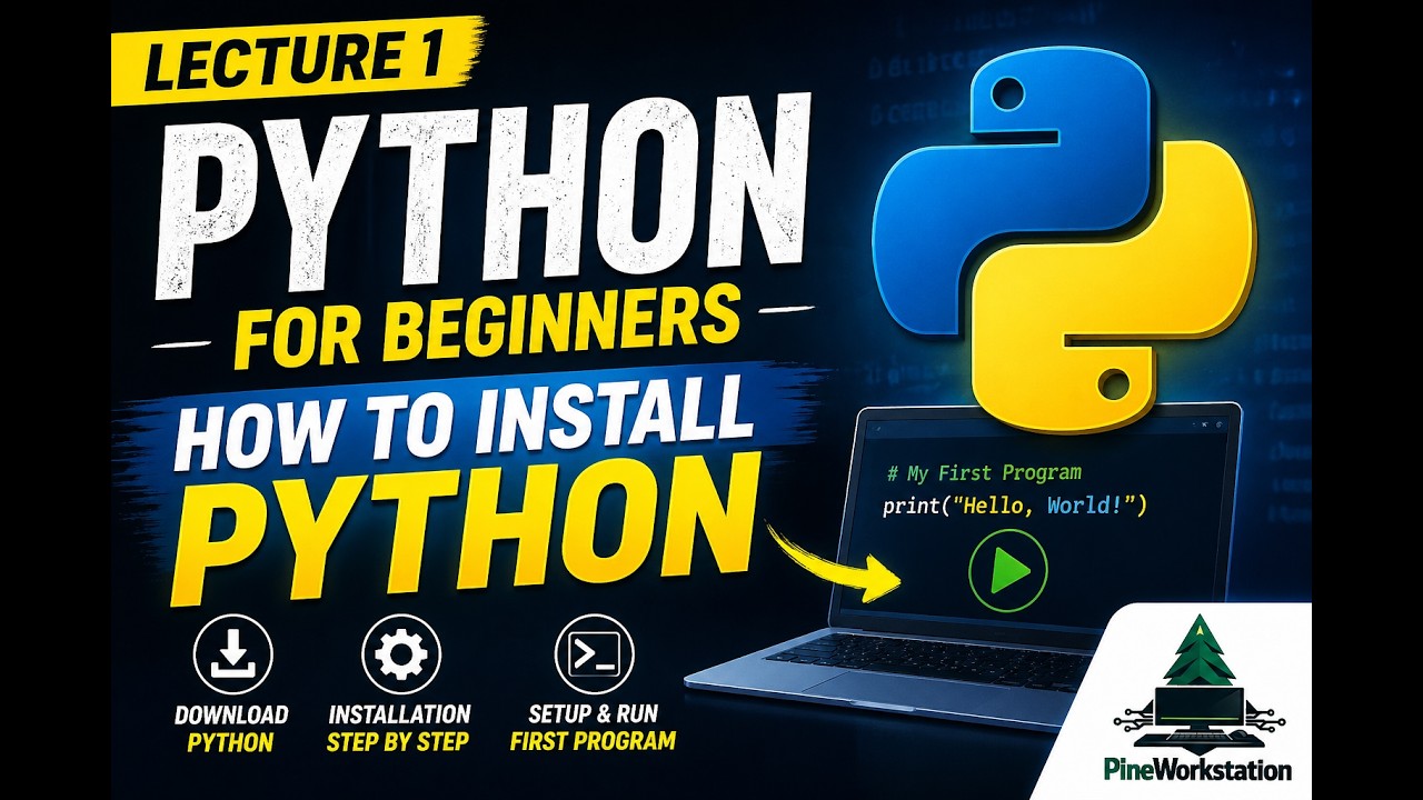 Python Tutorial for Beginners #1 | How to Install Python Step by Step (2026)