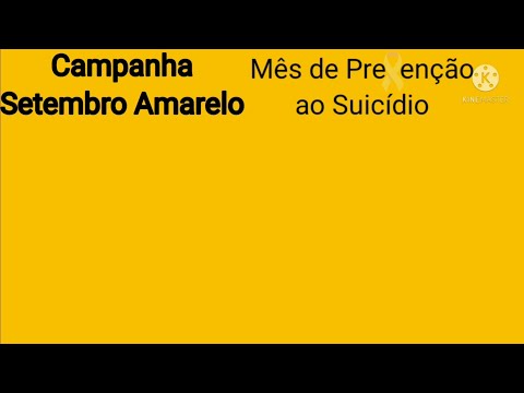 Mensagem Setembro Amarelo