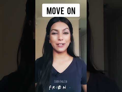 How to use the phrasal verb: MOVE ON #learnenglish #levelupenglish #shorts