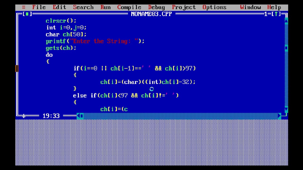Convert string into camelcase in c language