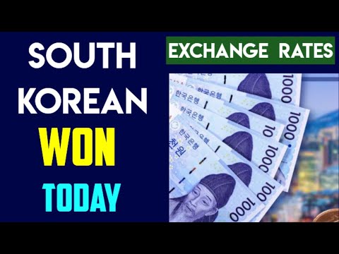 SOUTH KOREAN WON EXCHANGE RATES 27 June 2024 韩元 兑 美元