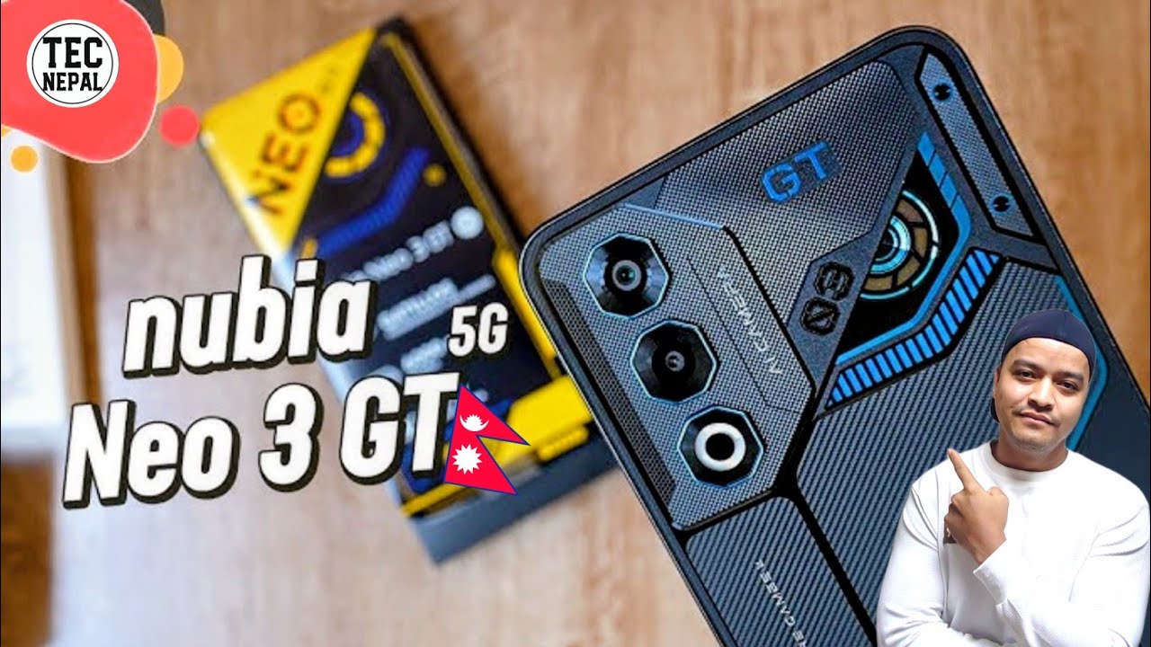 Nubia Neo 3 GT Price in Nepal 🔥 Nubia Neo 3 GT Unboxing & Review | TecNepal 