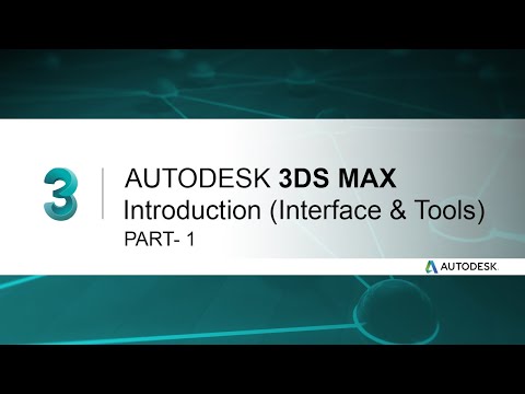 3ds max Tutorial - Beginners Guide #1- Introduction to max - Part 1#3dsmax