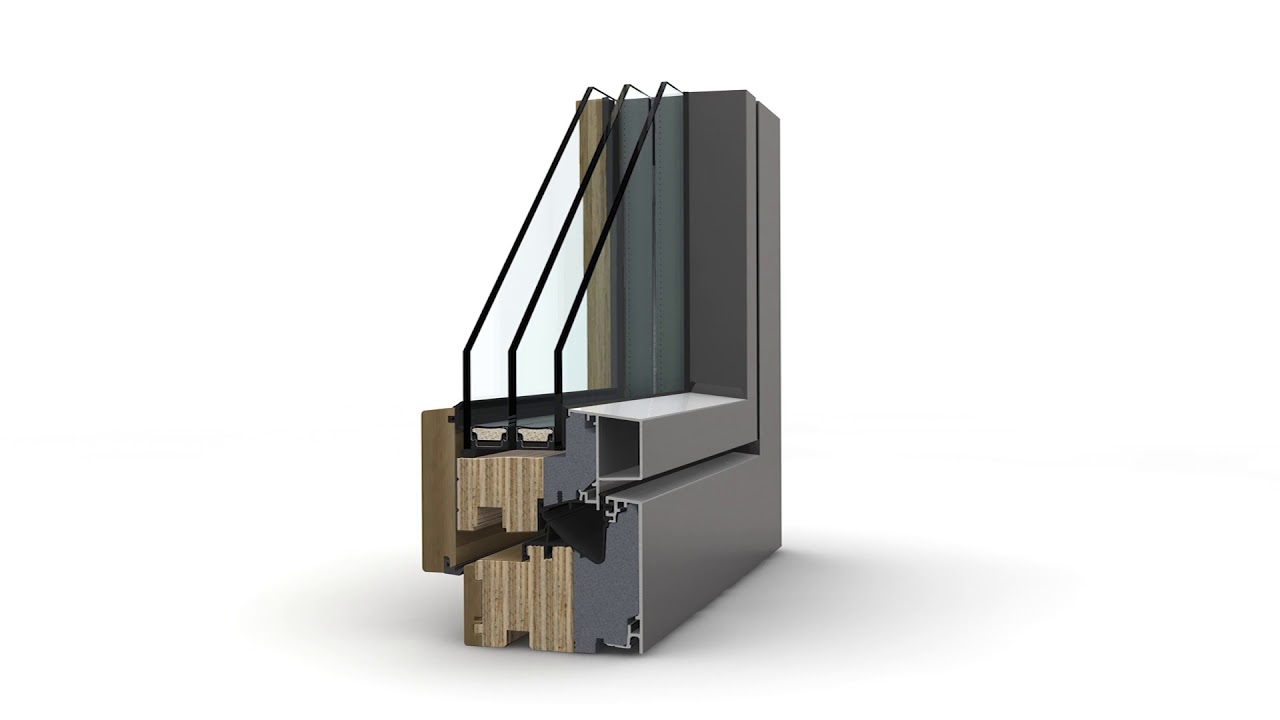 Timber/Aluminium Window HF410