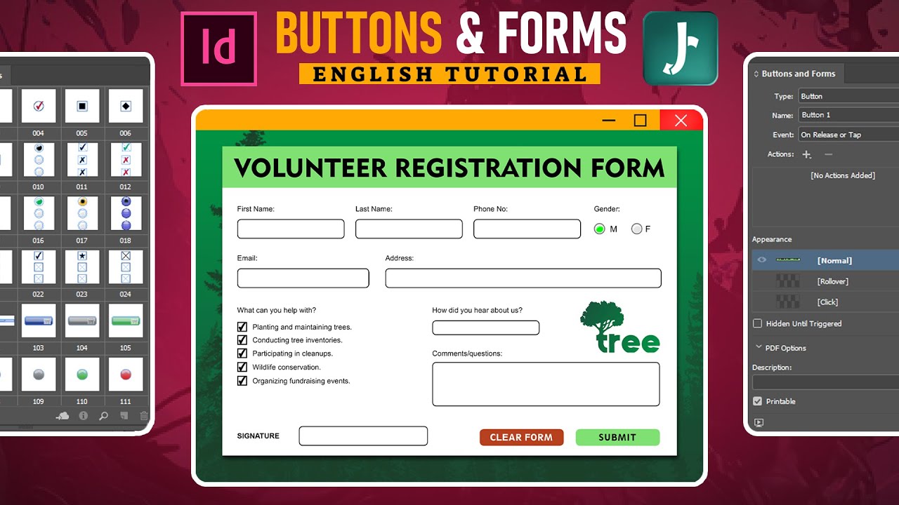 Adobe InDesign Interactive Buttons and Forms: The Complete Guide