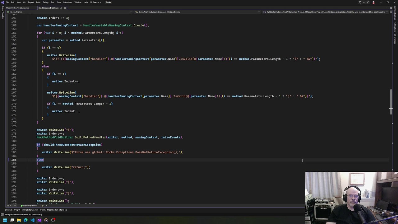 Random.Code() - General Refactorings in Rocks, Part 4