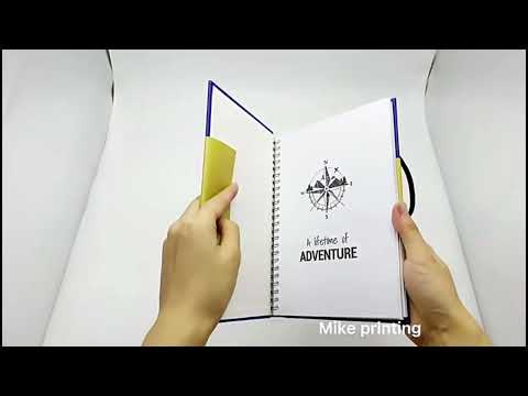 Mike Printing------Pu Leather Notebook