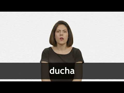 English Translation of “DUCHA” | Collins Spanish-English Dictionary