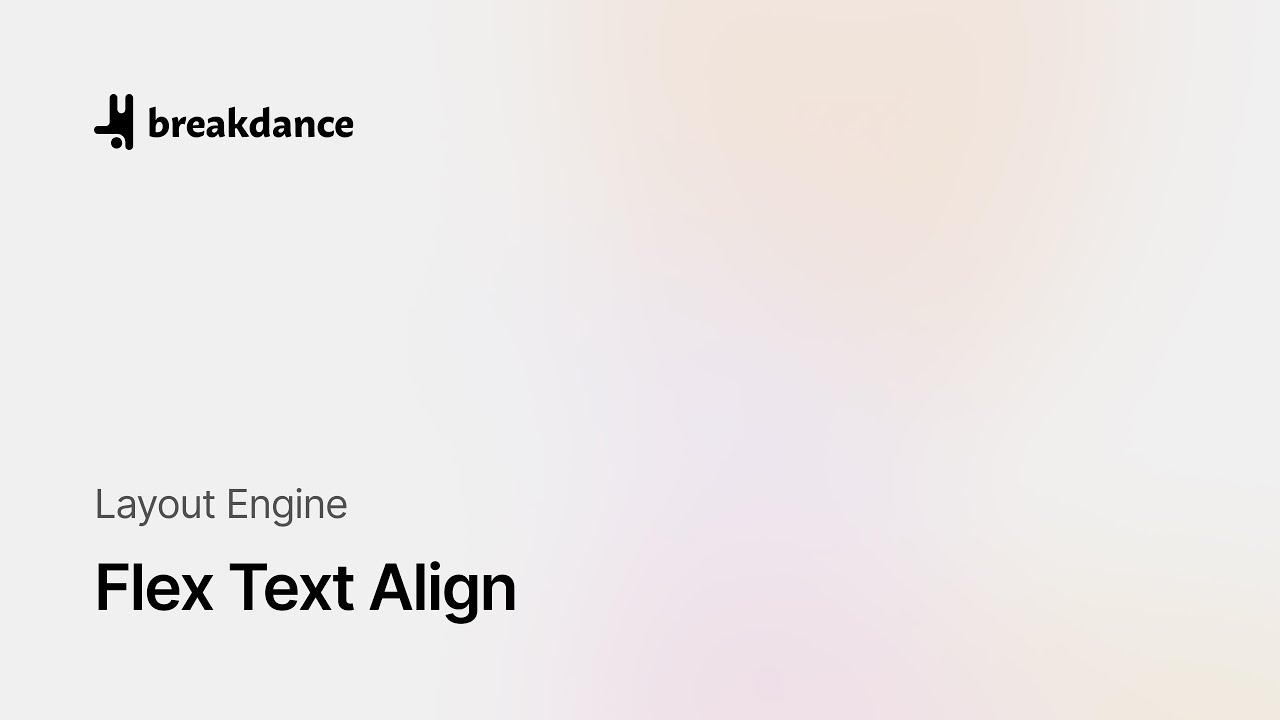 Flex Text Align
