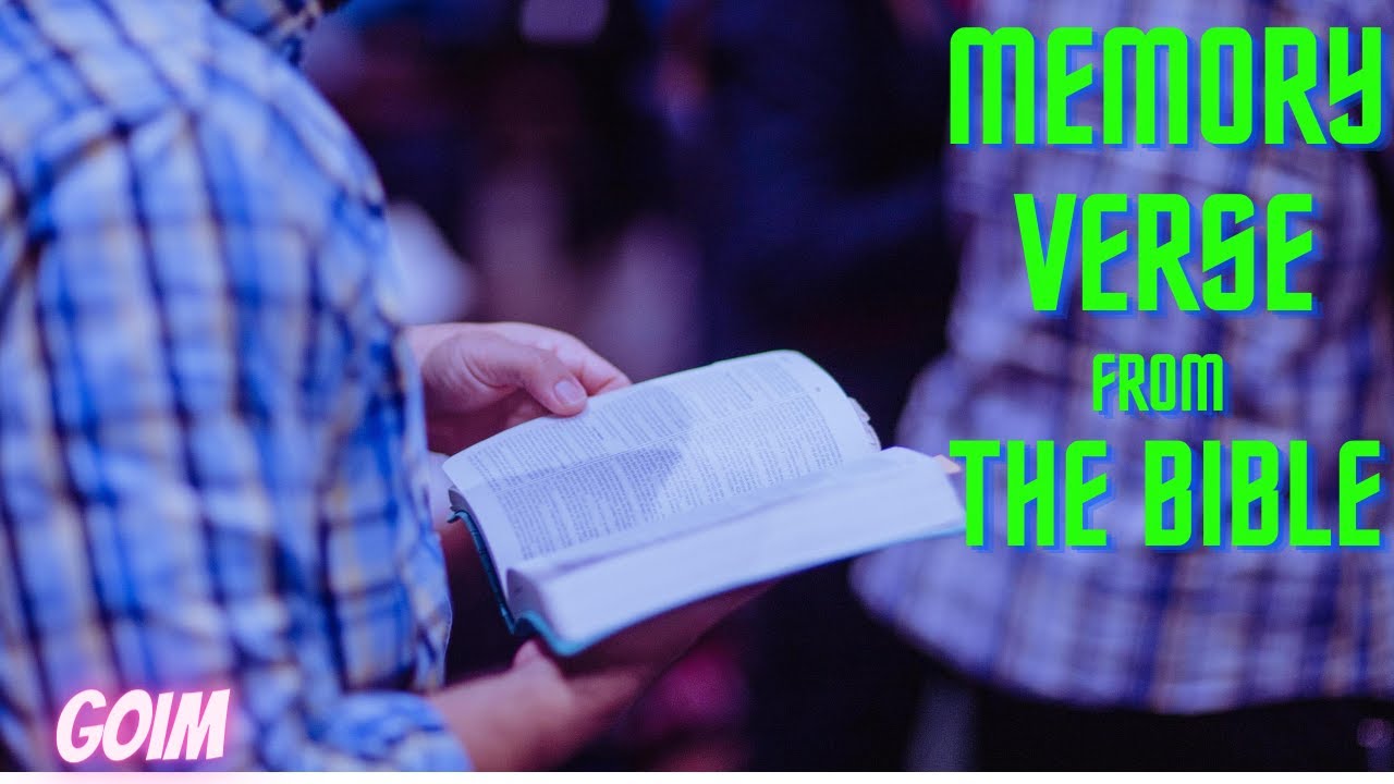 Memory Verse from BIBLE -   Genesis 18 : 14