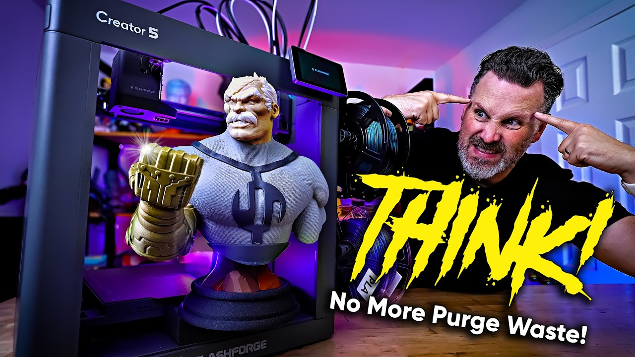 4 Toolheads… for $699?! Flashforge Creator 5