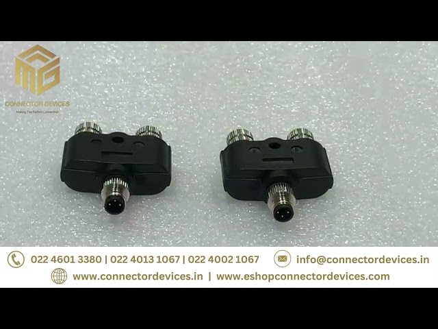 Sensor Connector - M12 SENSOR CONNECTORS FLANGE TYPE Trader - Retailer ...