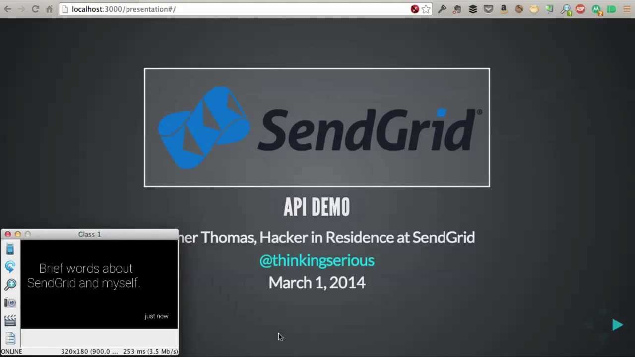 Creating an Interactive Speaker Deck