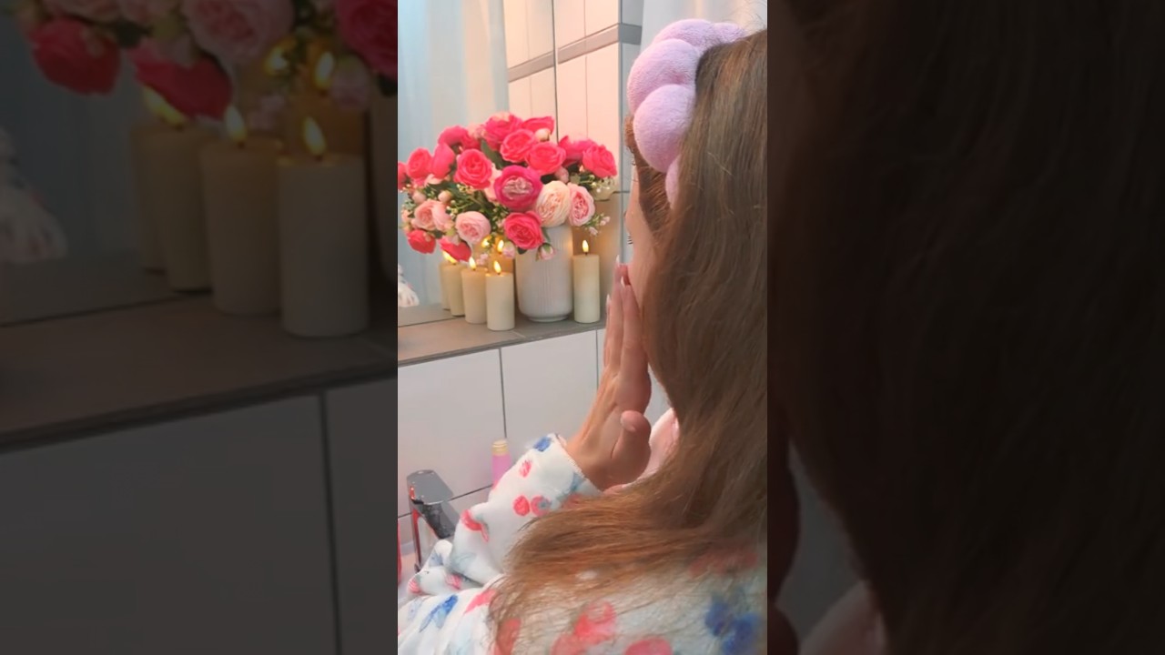 preppy morning routine 😘🎀 #morningroutine #preppy #aesthetic #shorts #thatgirl #asmr #selfcare