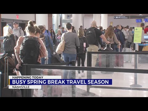 Busy travel day at BNA