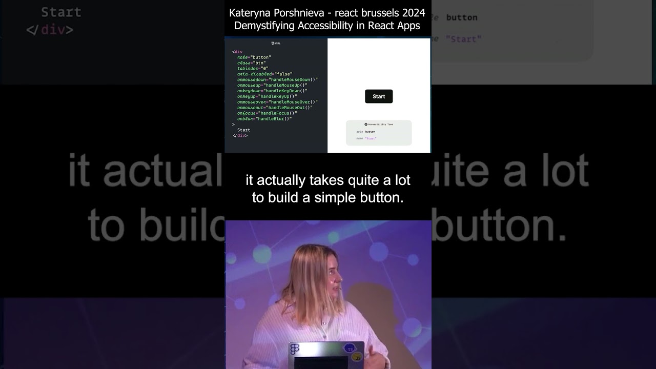What is Aria Attribute and How helps with Web Accessibility? #react #webaccessibility
