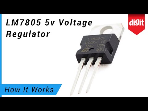 LM7805 5v Voltage Regulator - How It Works